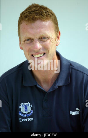 DAVID MOYES PRESTON NORTH END MANAGER PRESTON PRESTON V EVERTON 28 July ...