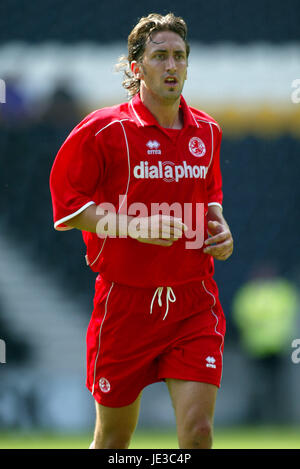 JONATHAN GREENING MIDDLESBROUGH FC KC STADIUM HULL ENGLAND 26 July 2003 ...