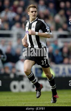 JONATHAN WOODGATE NEWCASTLE UNITED FC ST JAMES PARK NEWCASTLE ENGLAND ...