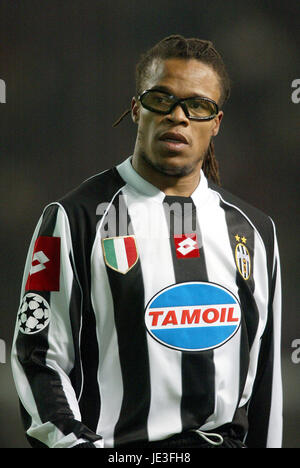 EDGAR DAVIDS JUVENTUS OLD TRAFFORD MANCESTER 19 February 2003 Stock ...