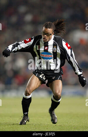 EDGAR DAVIDS JUVENTUS OLD TRAFFORD MANCESTER 19 February 2003 Stock ...