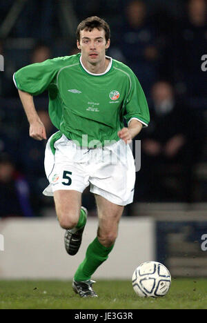 GARY BREEN REP OF IRELAND & WEST HAM UTD HAMPDEN PARK GLASGOW 12 ...