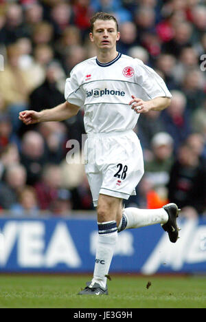 COLIN COOPER MIDDLESBROUGH FC ANFIELD LIVERPOOL ENGLAND 10 November ...