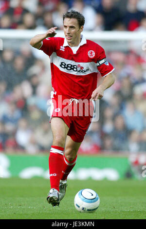 GARETH SOUTHGATE MIDDLESBROUGH FC RIVERSIDE STADIUM MIDDLESBROUGH ...