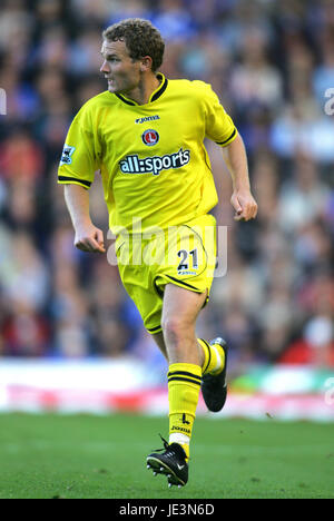JONATAN JOHANSSON CHARLTON ATHLETIC FC 18 August 2001 Stock Photo - Alamy