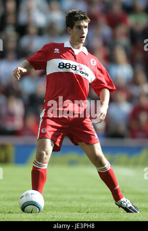 CHRIS RIGGOTT MIDDLESBROUGH FC RIVERSIDE STADIUM MIDDLESBROUGH ENGLAND ...
