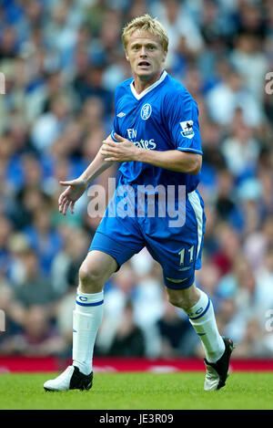 DAMIEN DUFF CHELSEA FC STAMFORD BRIDGE CHELSEA LONDON ENGLAND 23 August ...