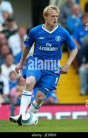 DAMIEN DUFF CHELSEA FC STAMFORD BRIDGE CHELSEA LONDON ENGLAND 23 August ...