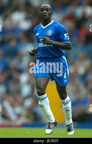 CLAUDE MAKELELE CHELSEA FC STAMFORD BRIDGE CHELSEA LONDON ENGLAND 28 ...