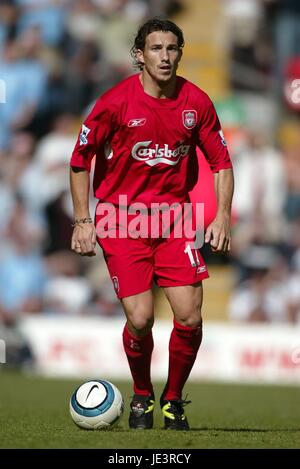 JOSEMI GONZALEZ LIVERPOOL FC ANFIELD LIVERPOOL ENGLAND 21 August 2004 ...