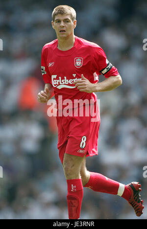 STEVEN GERRARD, LIVERPOOL FC, LIVERPOOL V TOTTENHAM, 2007 Stock Photo ...