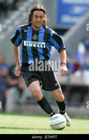 ALVARO RECOBA INTER MILAN REEBOK STADIUM BOLTON ENGLAND 01 August 2004 ...