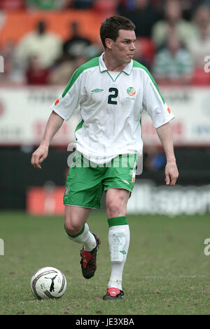 STEVE FINNAN REP OF IRELAND & LIVERPOOL THE VALLEY CHARLTON ENGLAND 29 ...