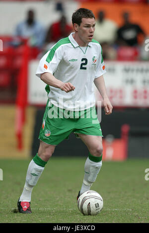 STEVE FINNAN REP OF IRELAND & LIVERPOOL THE VALLEY CHARLTON ENGLAND 29 ...