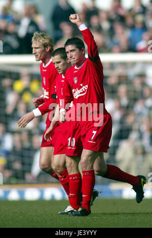 HARRY KEWELL LIVERPOOL FC ELLAND ROAD LEEDS ENGLAND 29 February 2004 ...