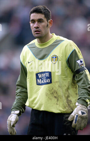 SCOTT CARSON LEEDS UNITED FC OLD TRAFFORD MANCHESTER ENGLAND 21 ...