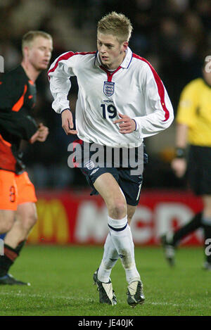 JONATHAN STEAD ENGLAND U21 & BLACKBURN ROVERS KC STADIUM HULL ENGLAND ...