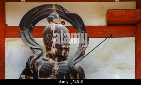 Nio (Benevolent Kings) at Daigo-ji Temple in Kyoto, Japan Stock Photo ...