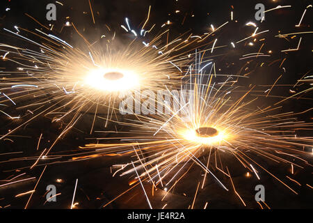 Firework for celebrating Diwali deepawali festival crackers of sky at ...
