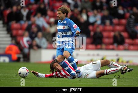 BOBBY CONVEY & DAREL RUSSELL STOKE CITY V READING BRITANNIA STADIUM ...