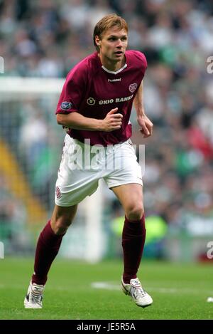 EDGARAS JANKAUSKAS HEART OF MIDLOTHIAN FC PARK HEAD STADIUM CELTIC PARK ...