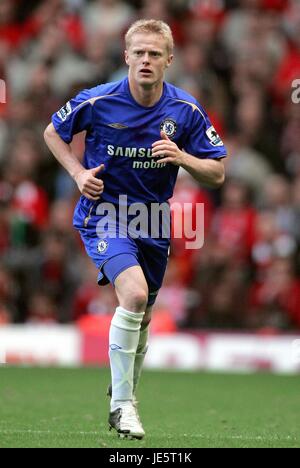 DAMIEN DUFF CHELSEA FC ANFIELD LIVERPOOL ENGLAND 17 August 2003 Stock ...