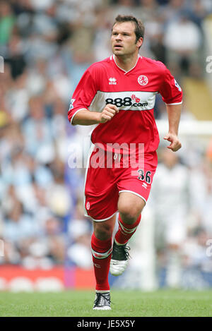 MARK VIDUKA MIDDLESBROUGH FC WHITE HEART LANE TOTTENHAM 20 August 2005 ...