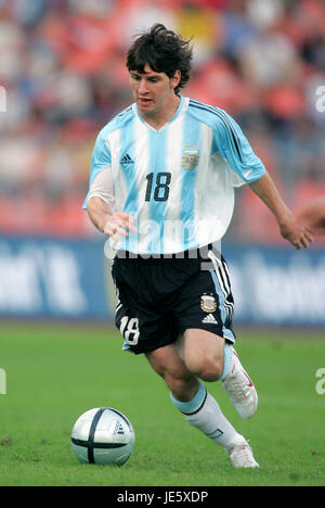 LIONEL MESSI ARGENTINA V HUNGARY PUSKAS FERENC STADION BUDAPEST HUNGARY ...
