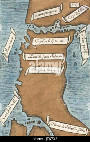 Antonio Pigafetta Magellanstrasse 1520 Stock Photo - Alamy