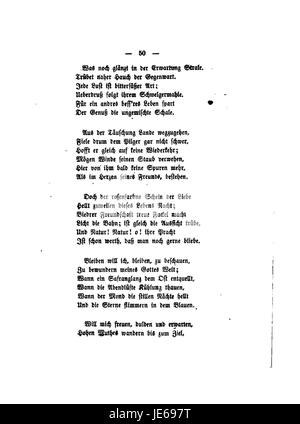 A page from 'Blumenlese aus den neuen Schweizerischen Dichtern ...