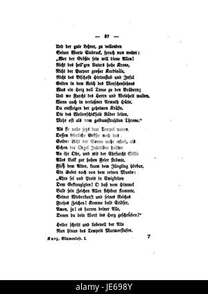 A selection of poems from 'Blumenlese aus den neuen Schweizerischen ...