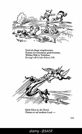 'Busch Werke' is a collection of works by Wilhelm Busch, known for his ...