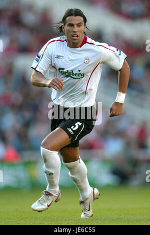MILAN BAROS LIVERPOOL FC RIVERSIDE STADIUM MIDDLESBROUGH 13 August 2005 ...