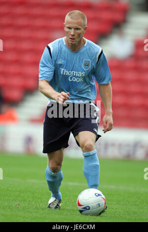 BEN THATCHER MANCHESTER CITY FC CITY OF MANCHESTER STADIUM MANCHESTER ...