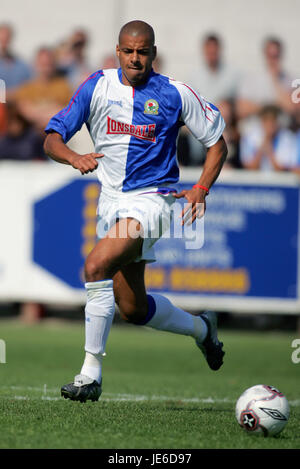 STEVEN REID BLACKBURN ROVERS FC 16 July 2005 Stock Photo - Alamy