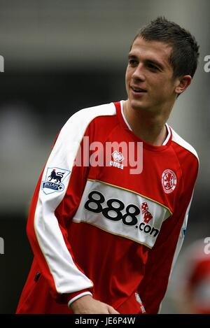 ANDREW TAYLOR MIDDLESBROUGH FC RIVERSIDE STADIUM MIDDLESBROUGH ENGLAND ...