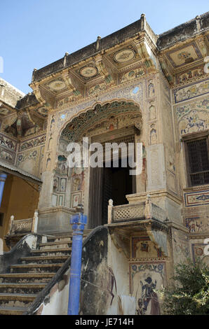 Gulab Rai Ladia haveli, Mandawa, Rajasthan, India Stock Photo - Alamy