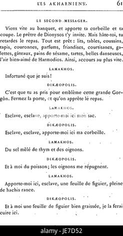 *Aristophanes* was an ancient Greek playwright known for his comedic ...