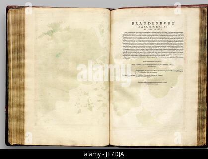 The 'Atlas Cosmographicae' by Gerardus Mercator is a collection of maps ...