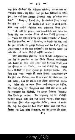 A page from 'Deutsche Sagen' (German Legends), volume 1, by the ...
