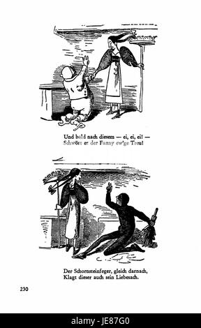 A page from volume 2 of Wilhelm Busch's 'Busch Werke,' featuring ...