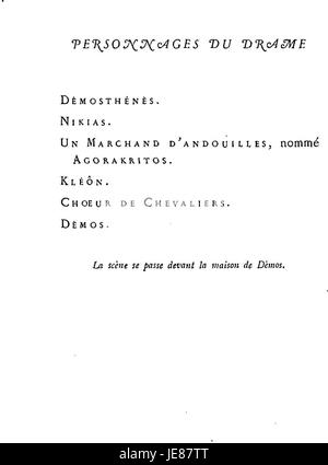 A work from Aristophanes, the ancient Greek playwright known for his ...