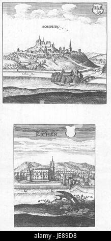 'De Merian Hassiae' is an illustration from the 17th century showing ...