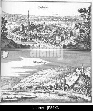 'De Merian Hassiae' is an engraving depicting the historical and ...