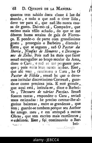 This page from the first volume of 'Don Quixote de la Mancha' presents ...