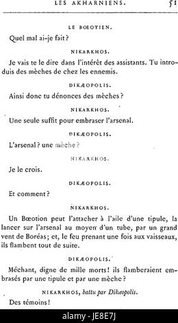 *Aristophanes* was an ancient Greek playwright known for his comedic ...