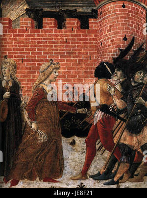 Benvenuto di Giovanni’s 'The Meeting of Jephthah and his Daughter ...