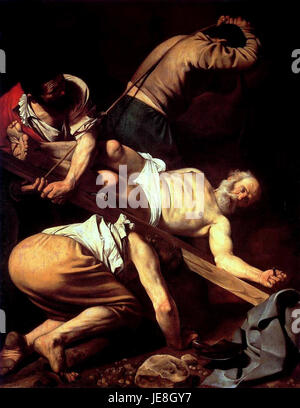 Caravaggio's 'Martirio di San Pietro' (The Martyrdom of Saint Peter ...