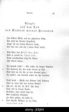 A printed edition of Johann Wolfgang von Goethe's work featuring ...