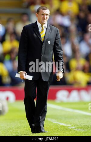 ADRIAN BOOTHROYD WATFORD FC MANAGER VICARAGE ROAD WATFORD ENGLAND 26 ...